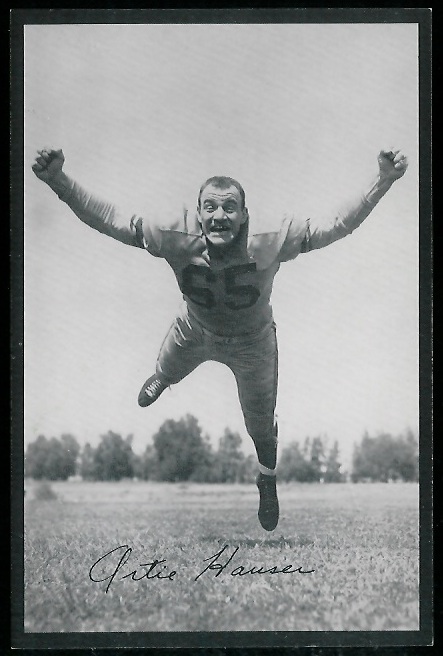 1954 Rams Team Issue Art Hauser - Vintage Football Card of the Day